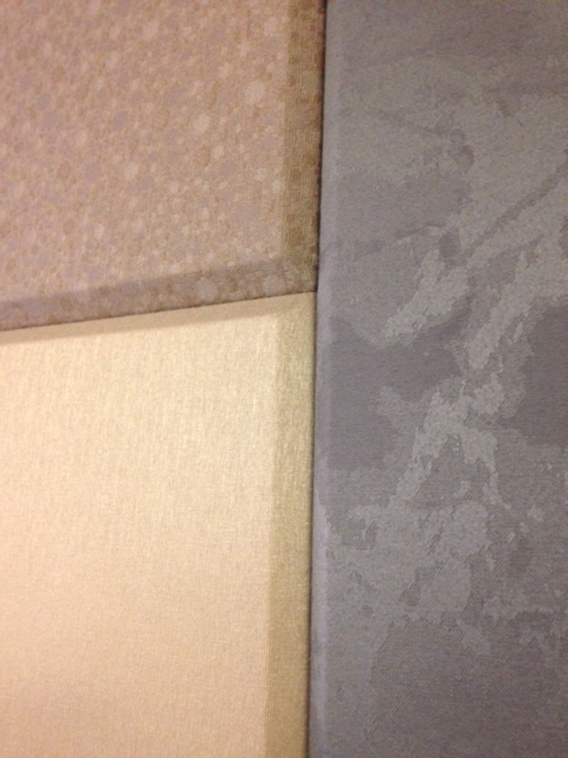 Leather wrapped panels with welting detail